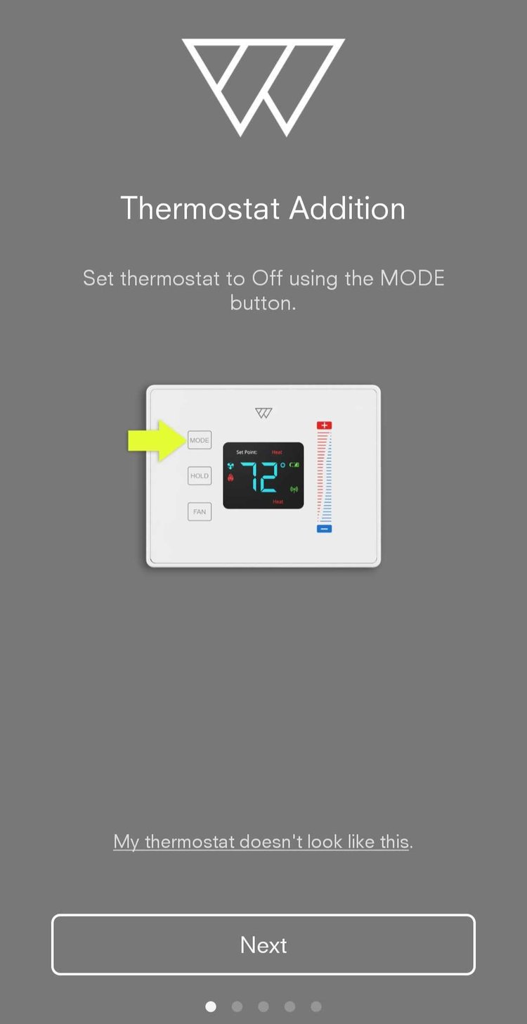 Adding the Wondrwall Thermostat.