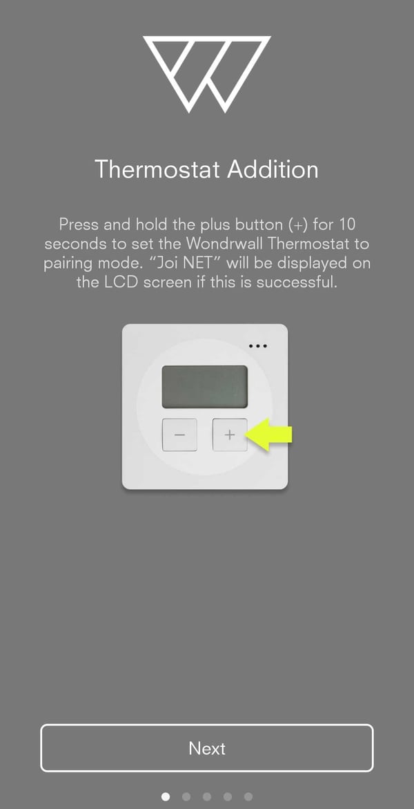 Adding the Wondrwall Thermostat.