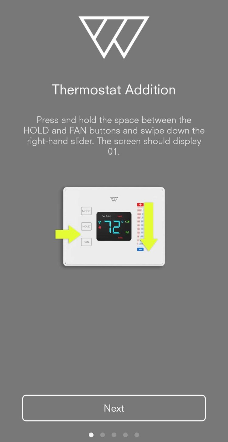 Adding the Wondrwall Thermostat.
