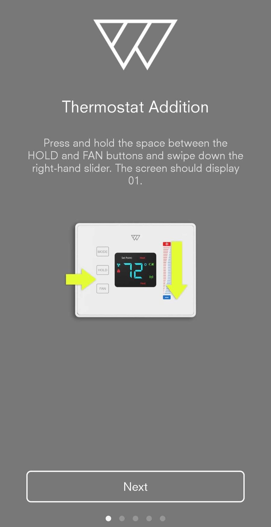 Adding the Wondrwall Thermostat.