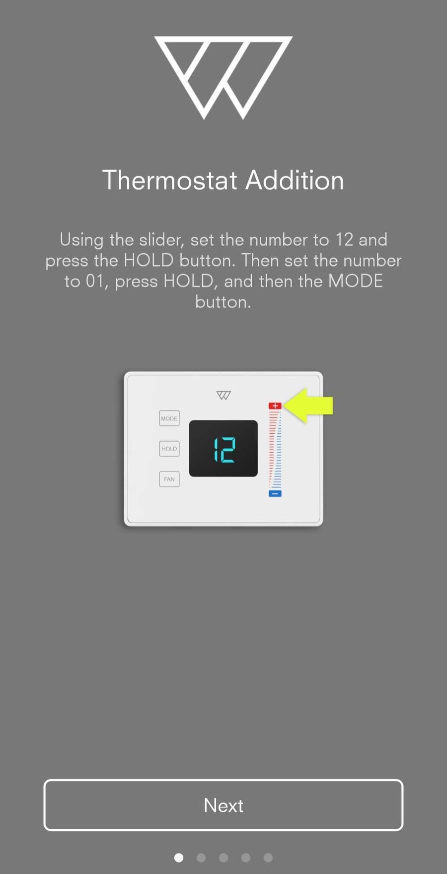 Adding the Wondrwall Thermostat.